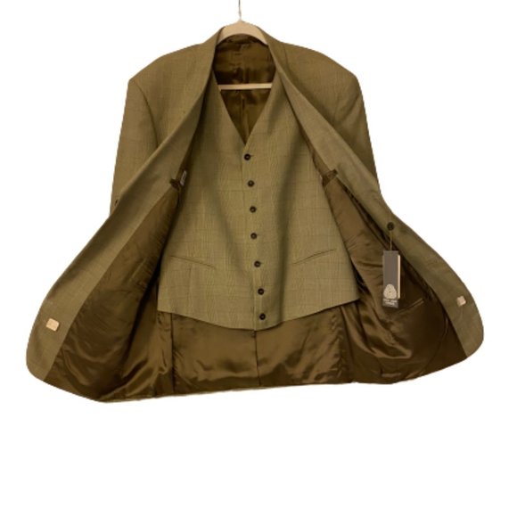 Zanetti | Suits & Blazers | Zanetti Made In Italy Mens 3 Piece Suit Nwt ...